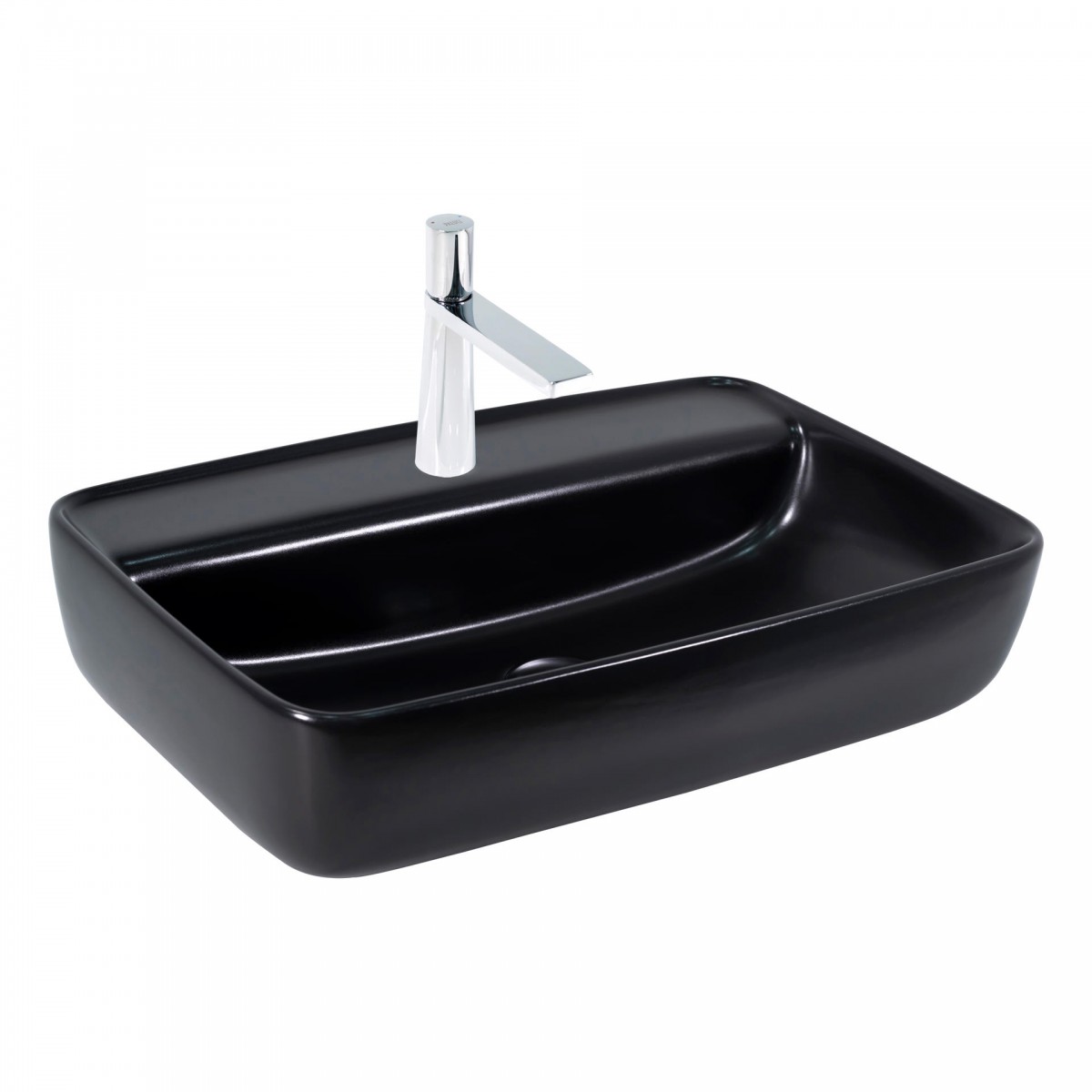 SİYAH LAVABO BLACK TAŞMA DELİK BANYO